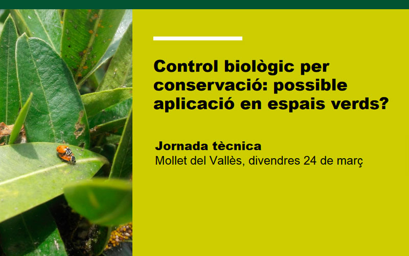 Control biològic per conservació: possible aplicació en espais verds ...